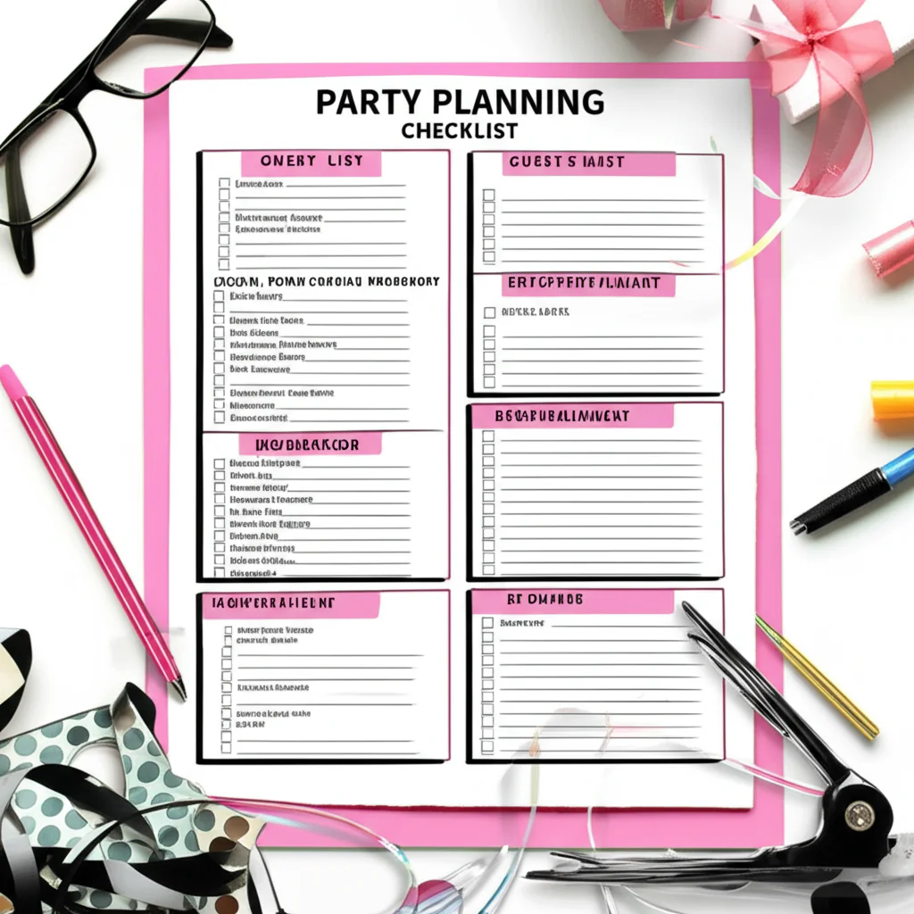 15 Must-Have Party Plan Checklist Templates to Nail Your 2025 Bash 🎉 ...