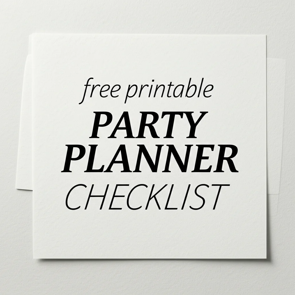 10 Must-Have Free Printable Party Planner Templates for 2026 🎉 - Party ...